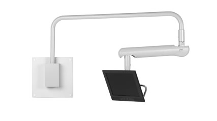 A-dec 585 Monitor Mount - Wall